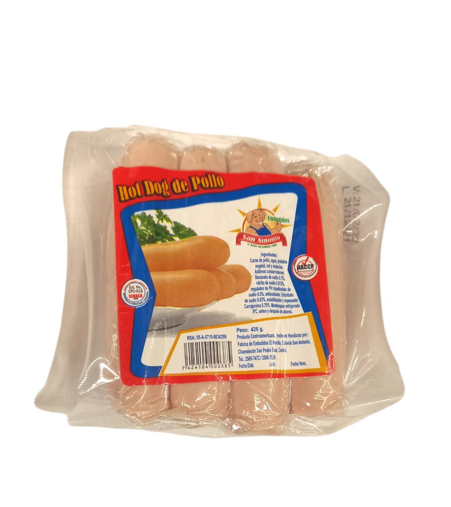 HOT DOG POLLO SAN ANTONIO | Supermercado El Éxito